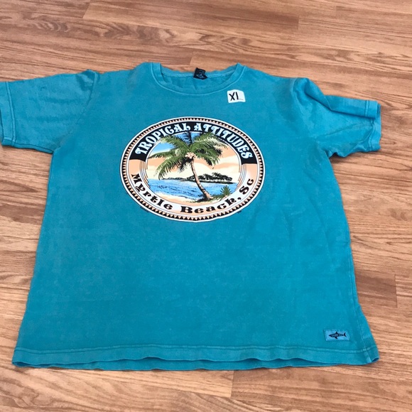 shark tee | Tops | Myrtle Beach Tshirt Shark Tee New Xl | Poshmark